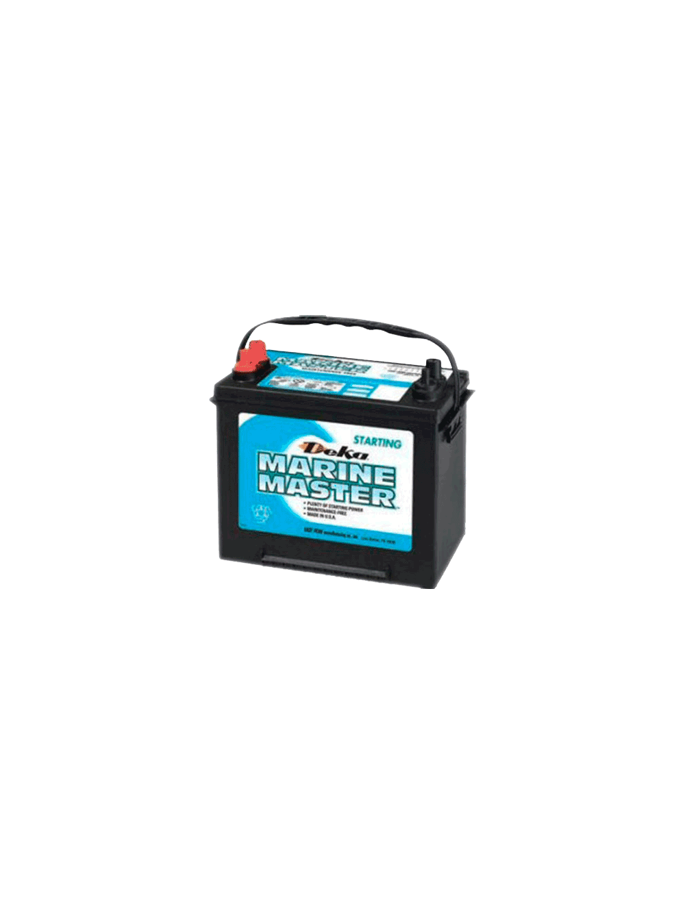 BATTERIA NAUTICA DEKA MARINE MASTER 24M7 - 12V 80 Ah 1000 A - TuttoBatterie